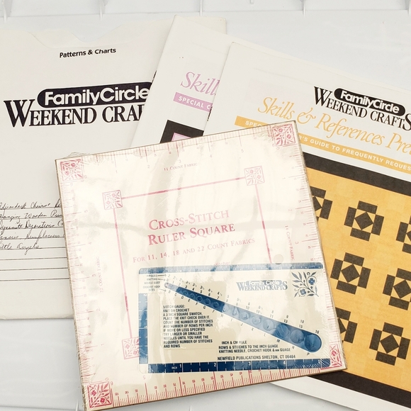 Accents | Vintage Family Circle Weekend Crafts Pattern As Shown | Poshmark
